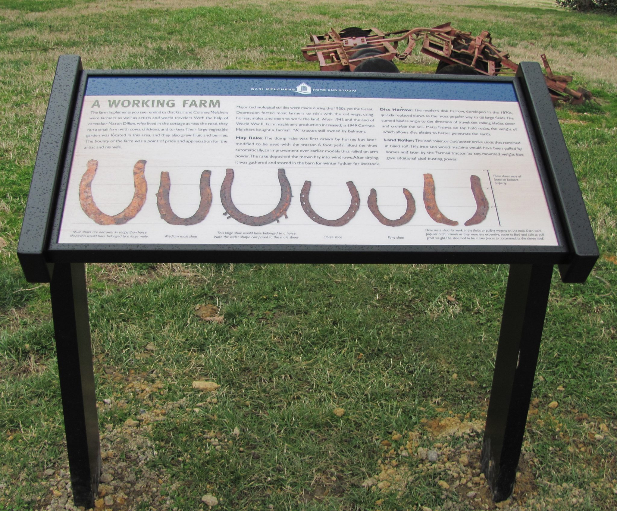 Gari Melchers Home and Studio Installs Interpretive Signage - News