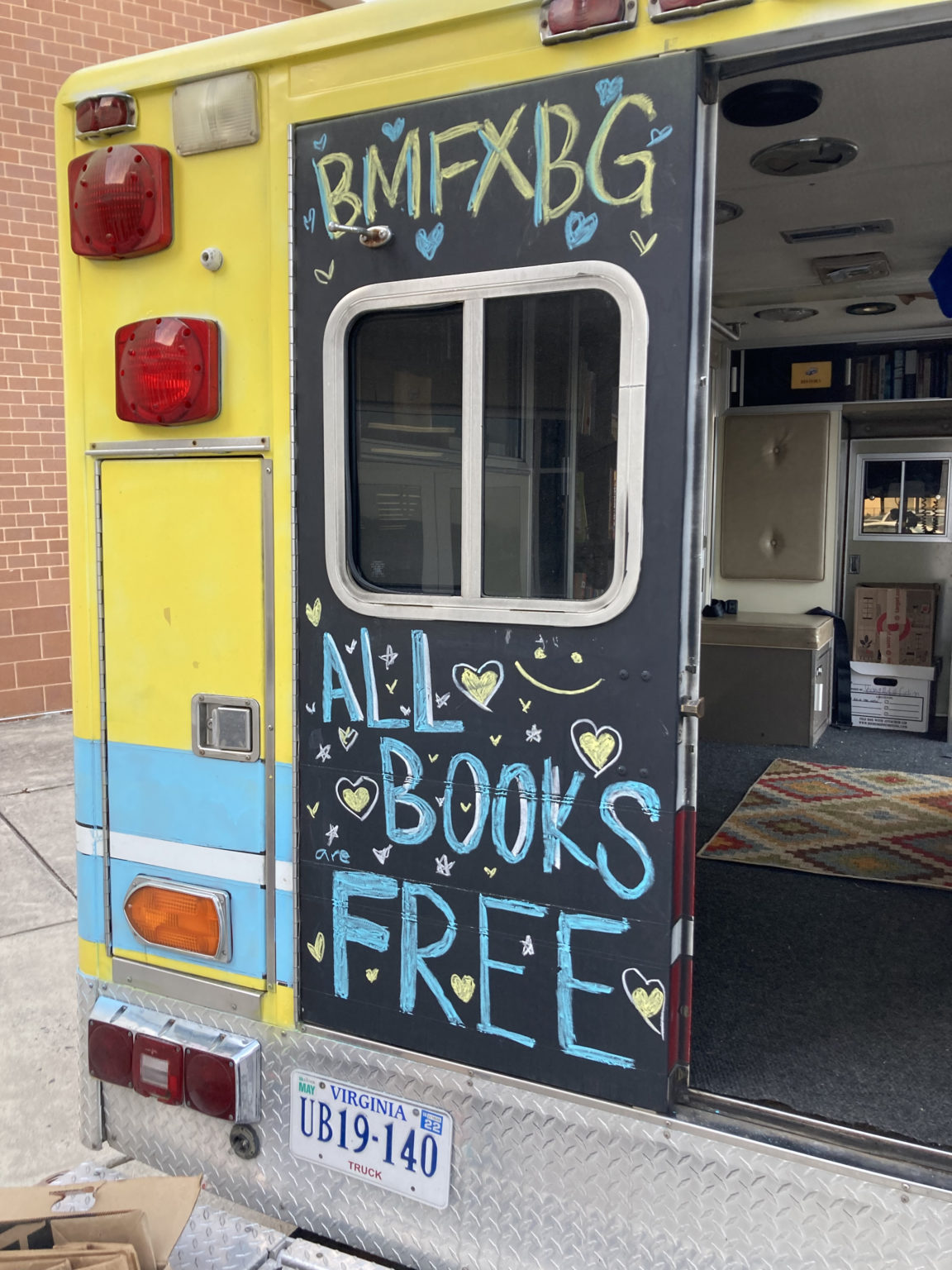 UMW Gives Student’s Bookmobile Project a Lift - News