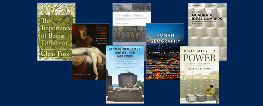 Soak Up UMW Faculty-Authored Books for Summer Reading and Scholarship ...