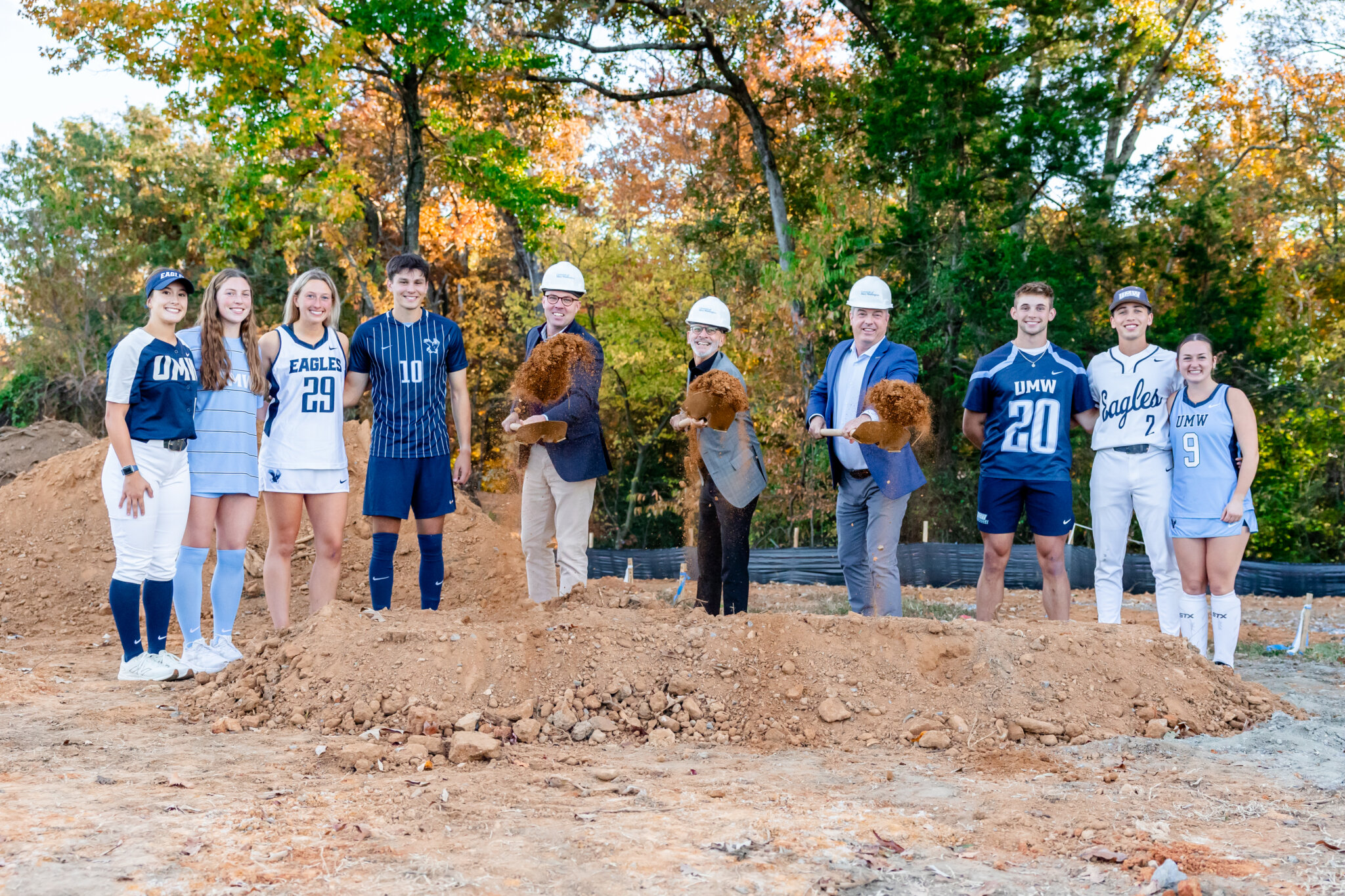 UMW Athletics Breaks Ground on New Locker Room Complex - News
