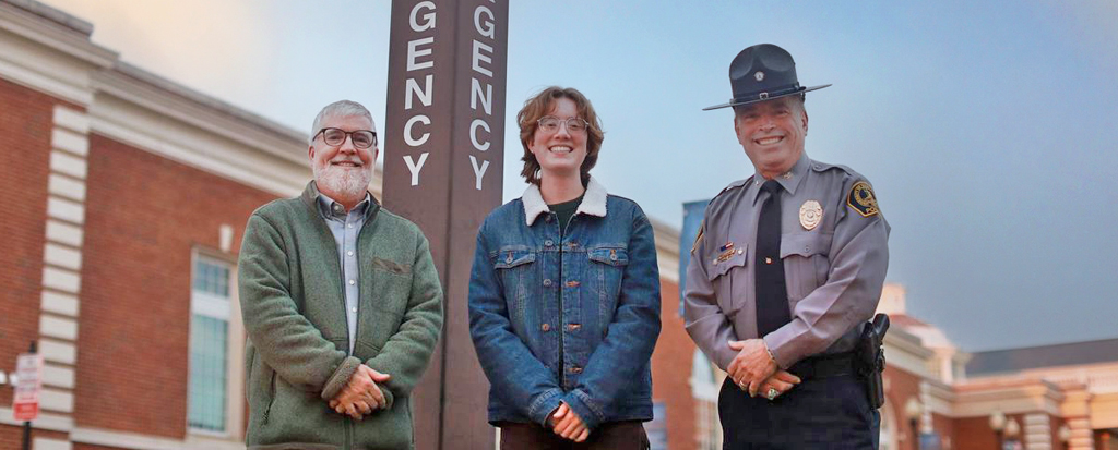 Lighting the Way: UMW Trio Works Together to Map Out a Safer Campus - News