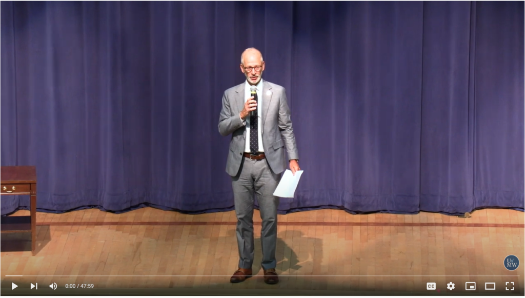 August 2022 All UMW Faculty and Staff Assembly » Office of the President