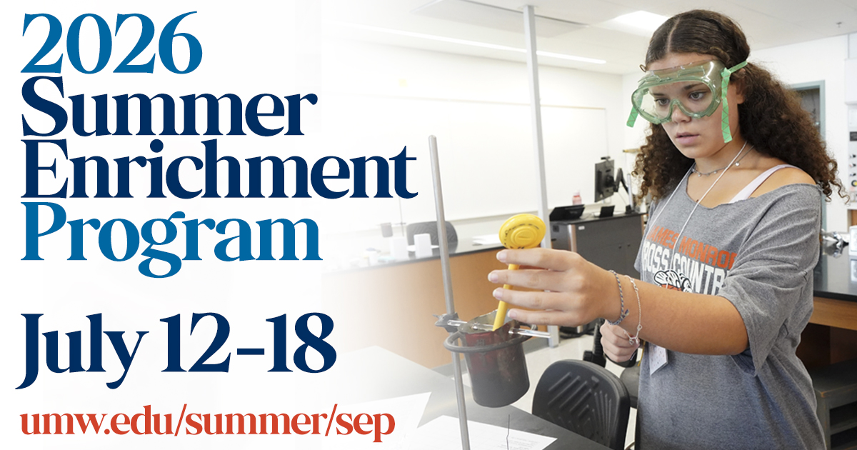 Summer Enrichment Program » Summer @UMW